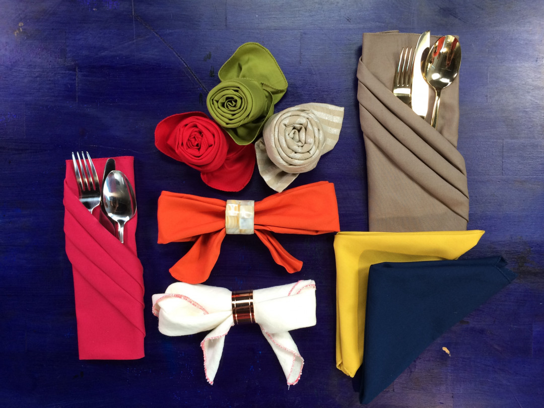 Creative Napkin Folding by CBTV Live - Creativebug