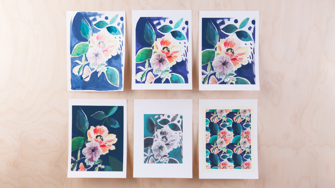 Digitizing Watercolor: Creating Art Prints in Photoshop by Cecelia Murphy - Creativebug