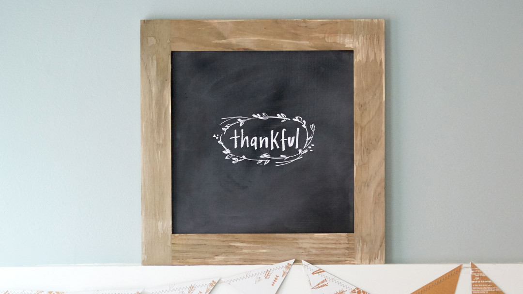 Distressed Wooden Chalkboard Sign by Courtney Cerruti - Creativebug