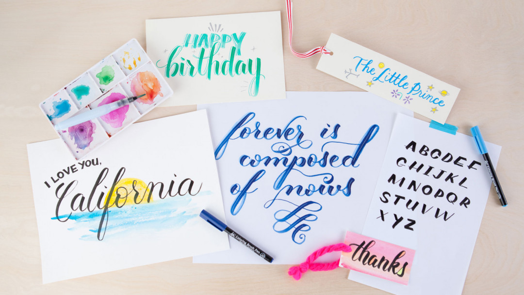 Daily Lettering Challenge: 30 Days of Lettering with Sakura by Michaela ...