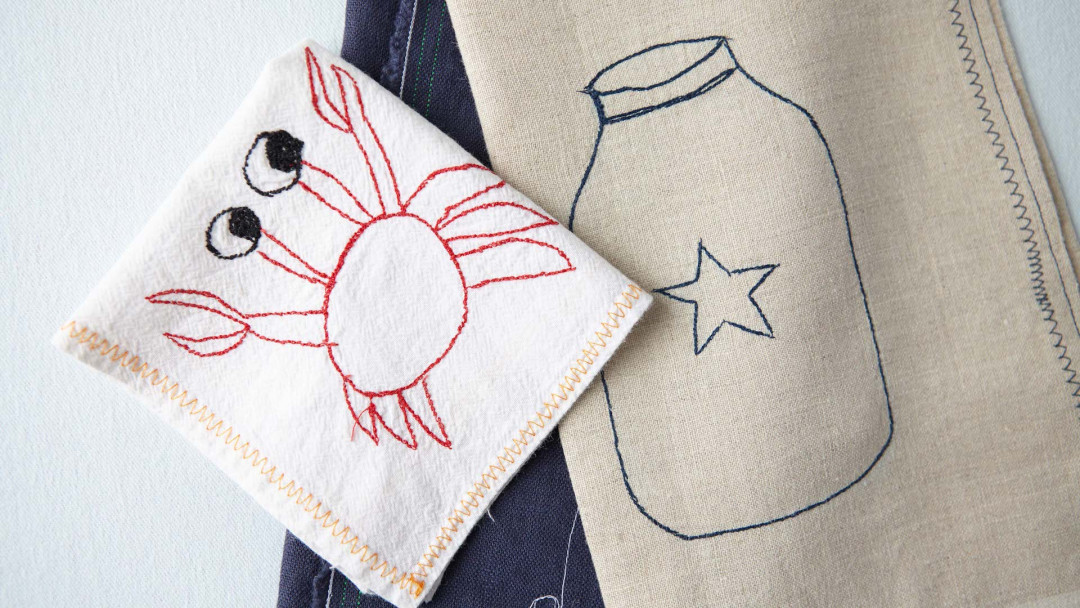 Drawing with Thread by Improv Sewing - Creativebug