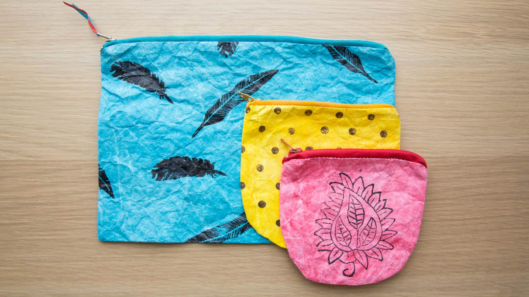 Upcycled Pouch by Maya Donenfeld - Creativebug