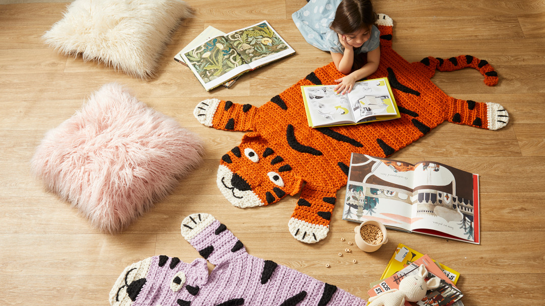 Crochet a Wild Animal Rug by Twinkie Chan - Creativebug