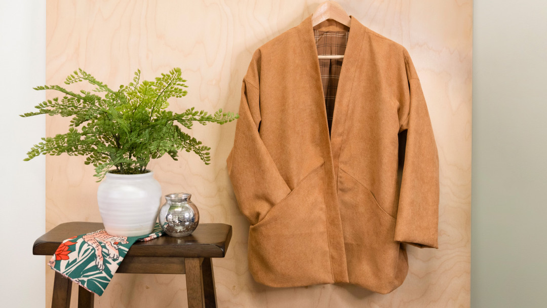 Draft and Sew the Hanten Coat by Sanae Ishida - Creativebug