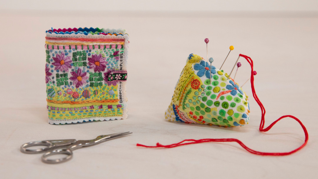 Make a Pin Cushion and Needle Case by Rebecca Ringquist - Creativebug