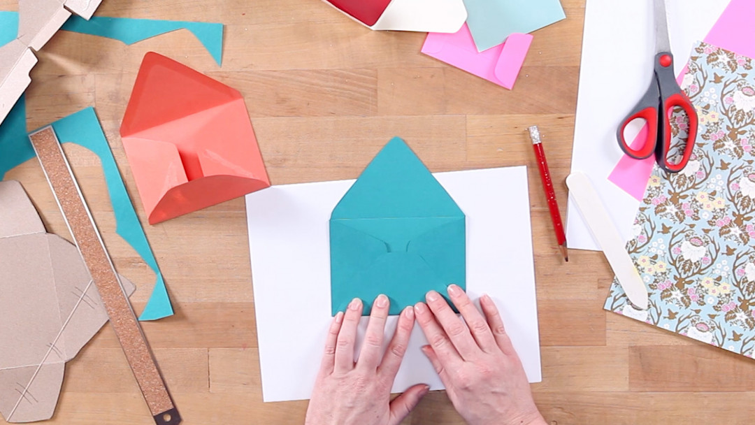How to Make an Envelope by Courtney Cerruti - Creativebug