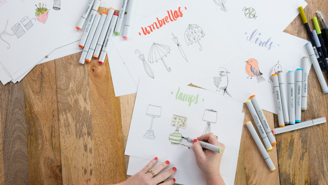 Daily Drawing Challenge: 31 Things to Draw with Pam Garrison by Pam ...